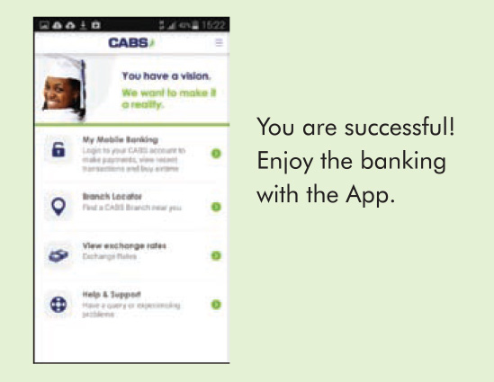 Mobile Banking App | CABS | A member of the Old Mutual Group